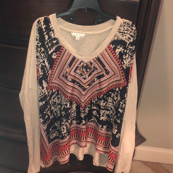 CAbi | Tops | Cabi Top Oversized Flows Good And Comfy | Poshmark